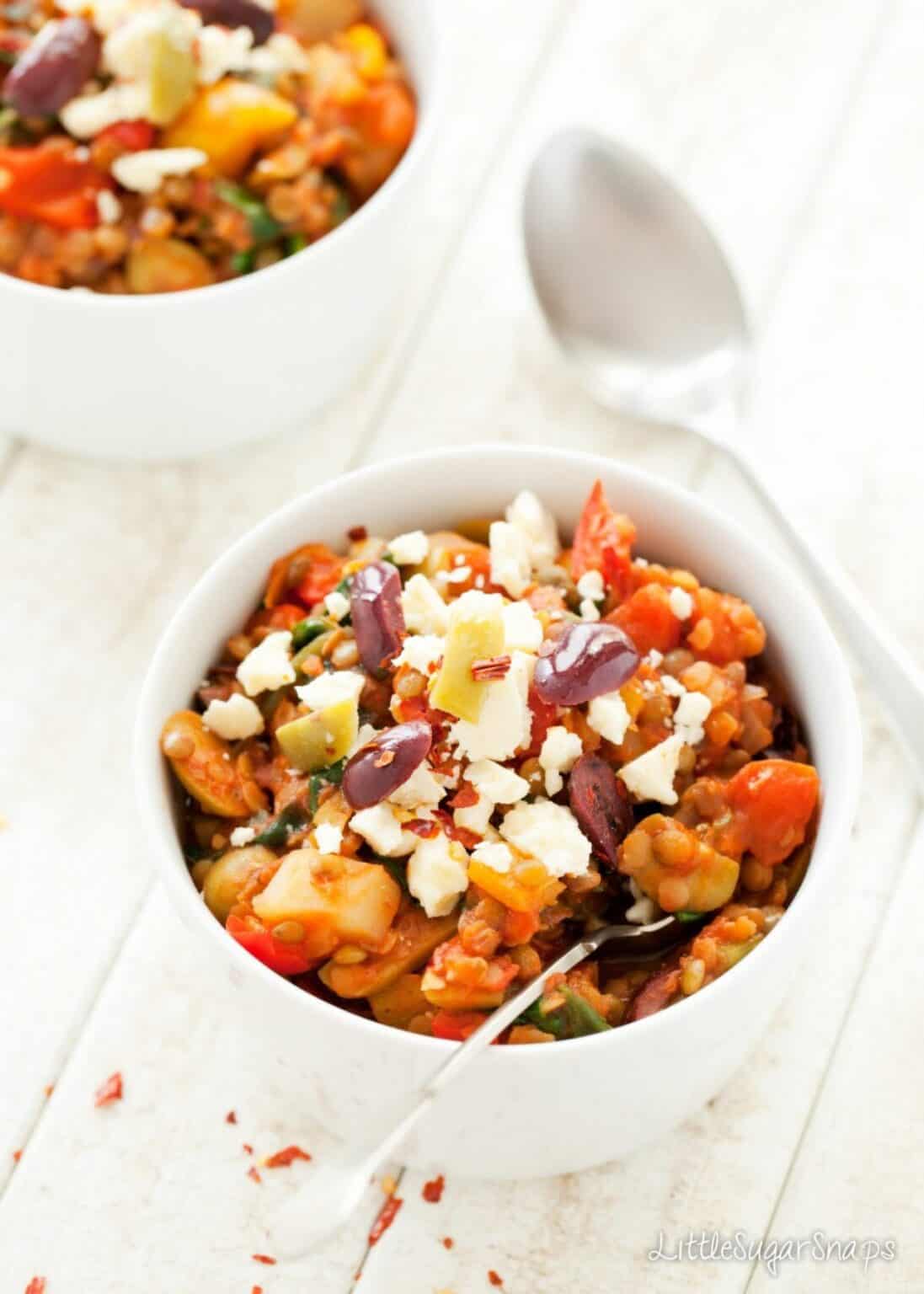 Lentil Olive Stew - Little Sugar Snaps