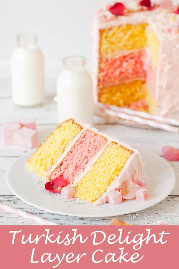 Turkish Delight Cake - Little Sugar Snaps
