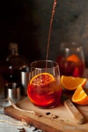 Winter Spiced Christmas Negroni - Little Sugar Snaps