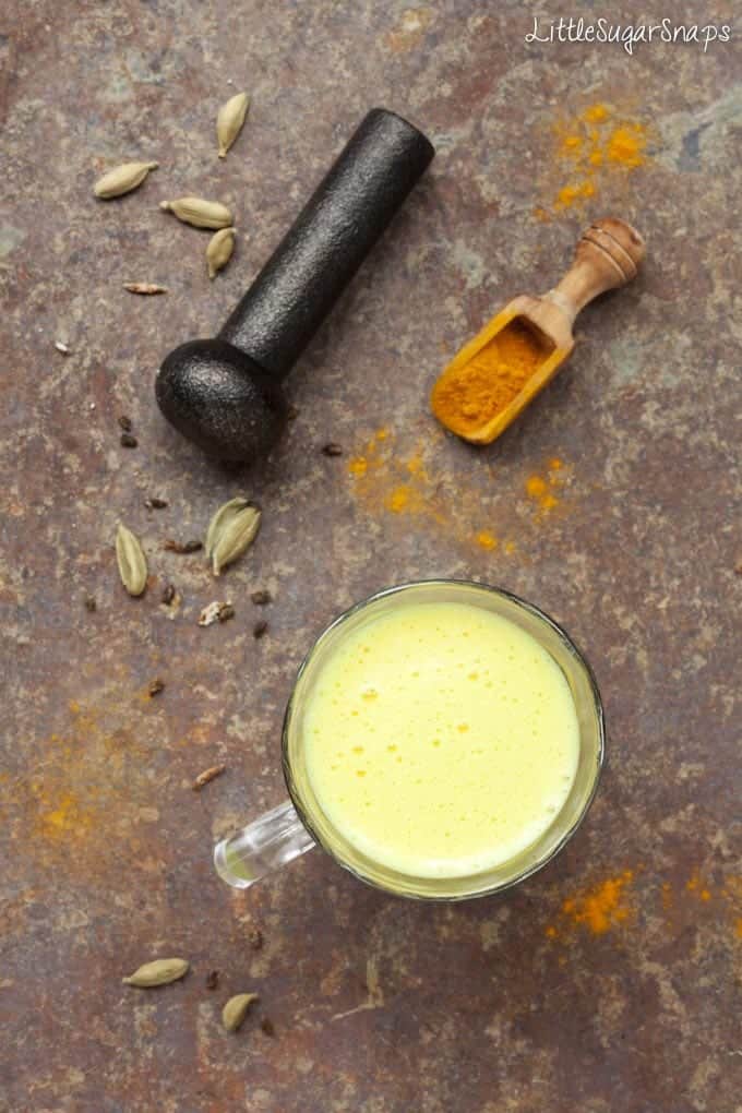 Golden Milk (Turmeric Milk) - Littlesugarsnaps