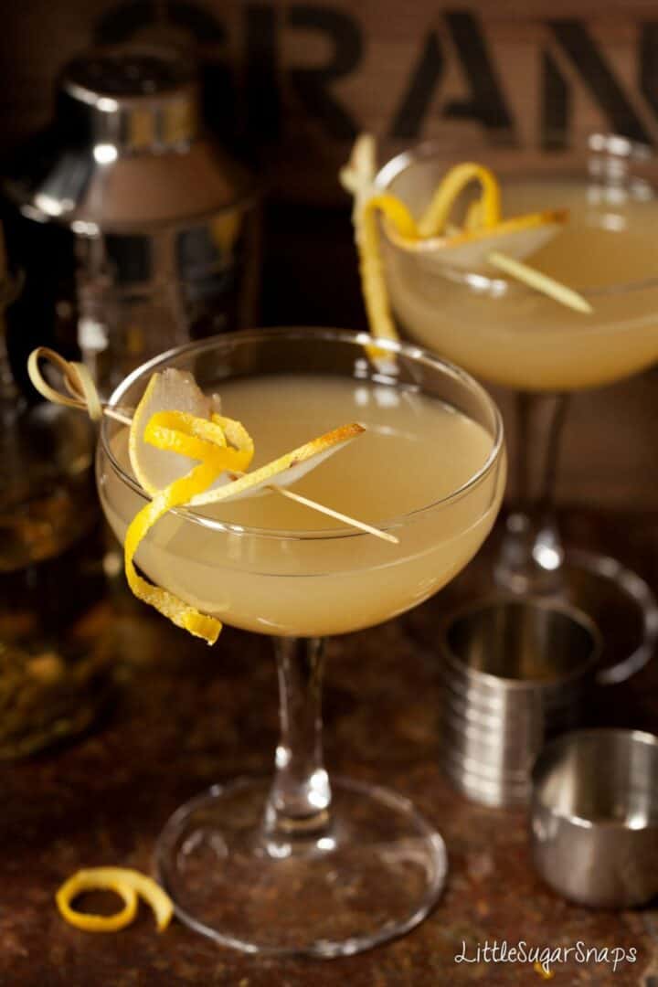 Cardamom Pear Martini - an infused vodka recipe - Little Sugar Snaps