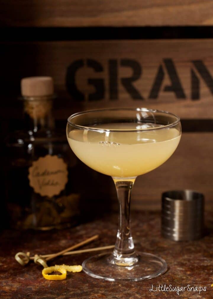 Cardamom Pear Martini - an infused vodka recipe - Little Sugar Snaps