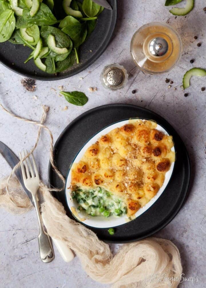 Cheesy Vegetable Potato Pie - Little Sugar Snaps