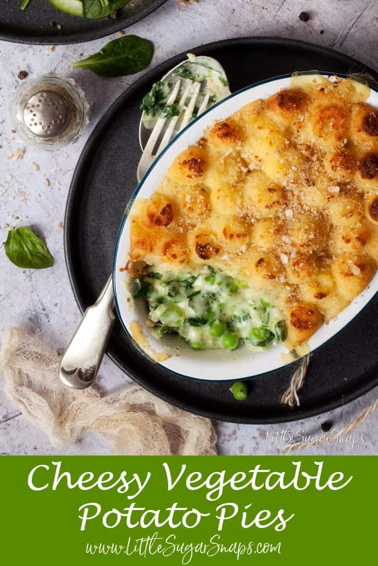 Cheesy Vegetable Potato Pie - Little Sugar Snaps
