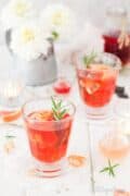 Grapefruit Negroni with Rosemary - Little Sugar Snaps