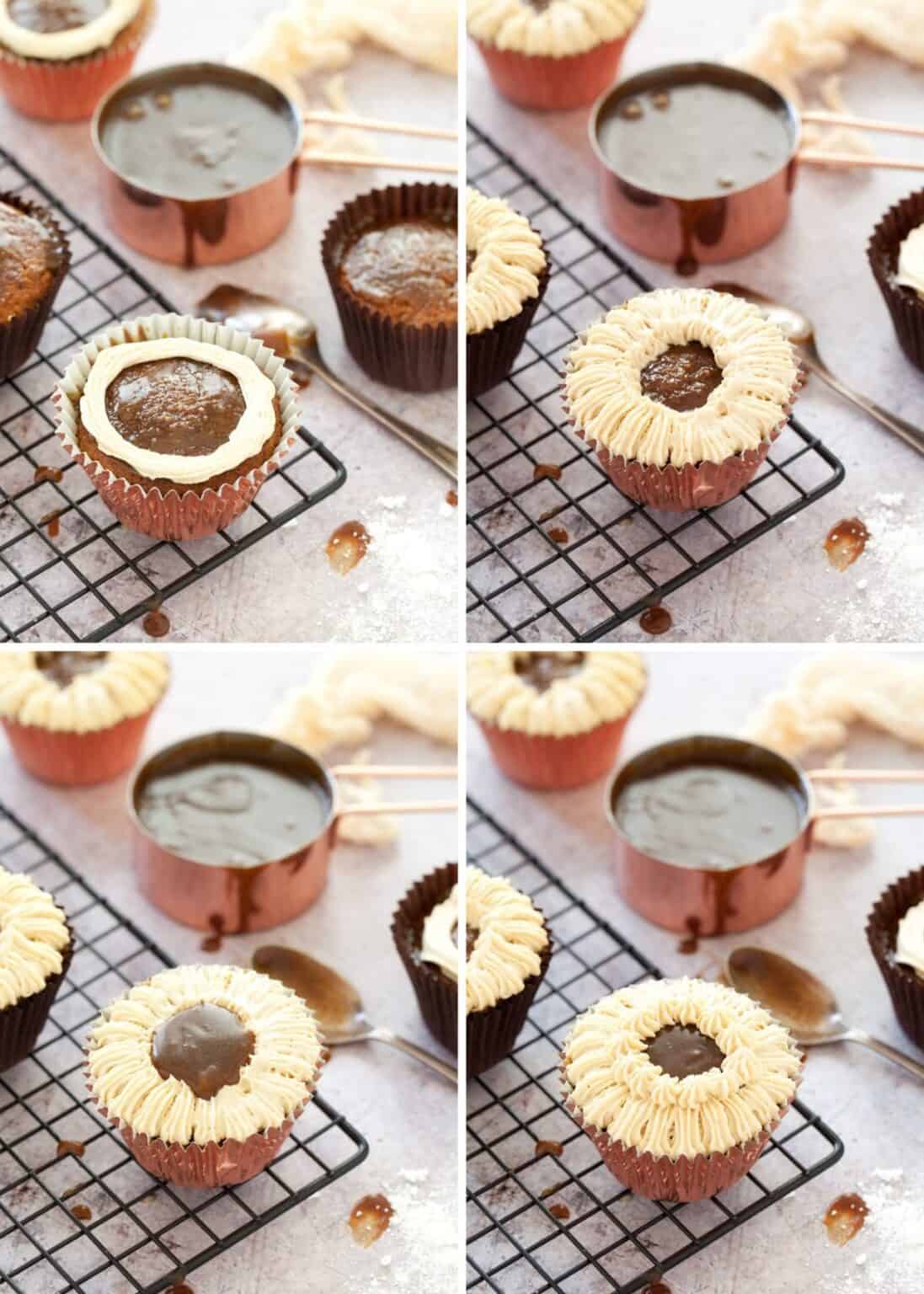 Sticky Toffee Cupcakes - Little Sugar Snaps