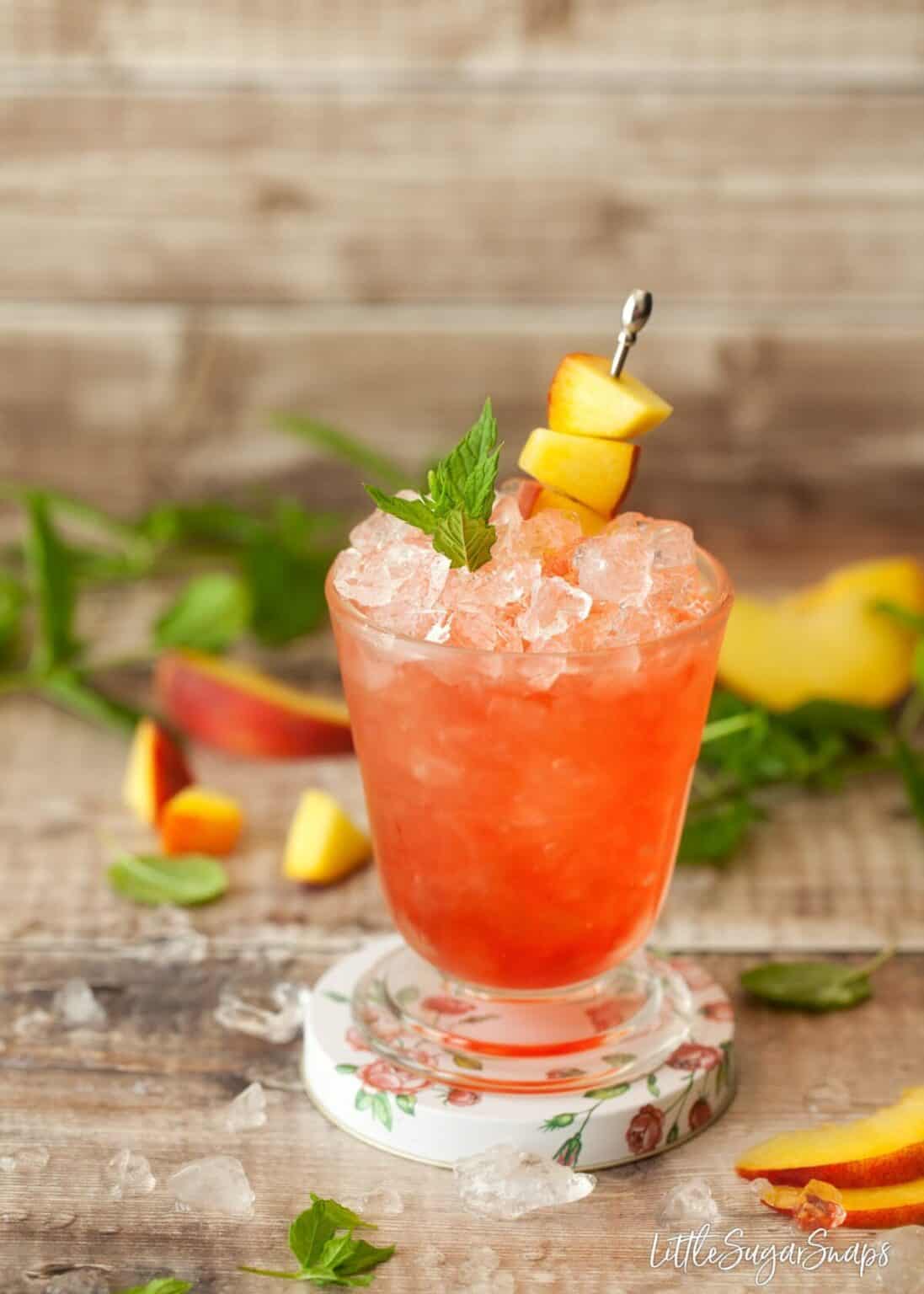 Raspberry Bramble with Peach - Little Sugar Snaps