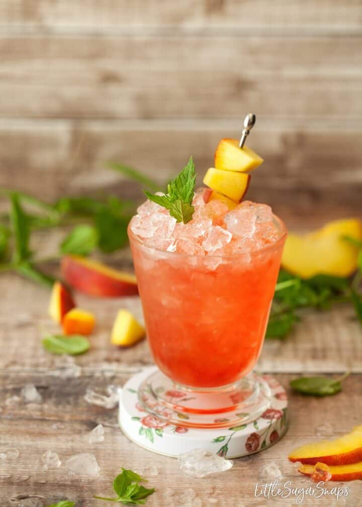 Raspberry Bramble with Peach - Little Sugar Snaps