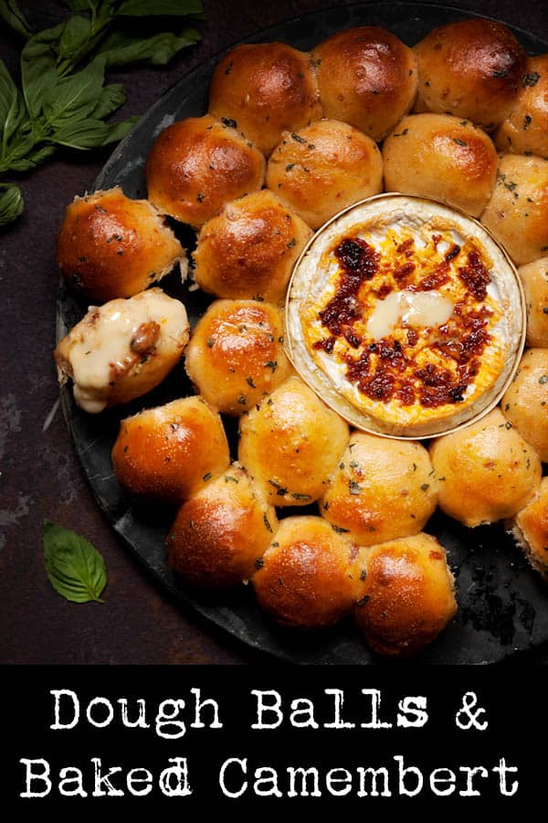 Dough Ball and Baked Camembert Wreath - Little Sugar Snaps