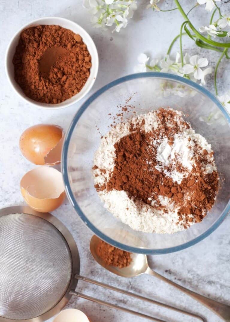 Easy Chocolate Sponge Cake - Little Sugar Snaps