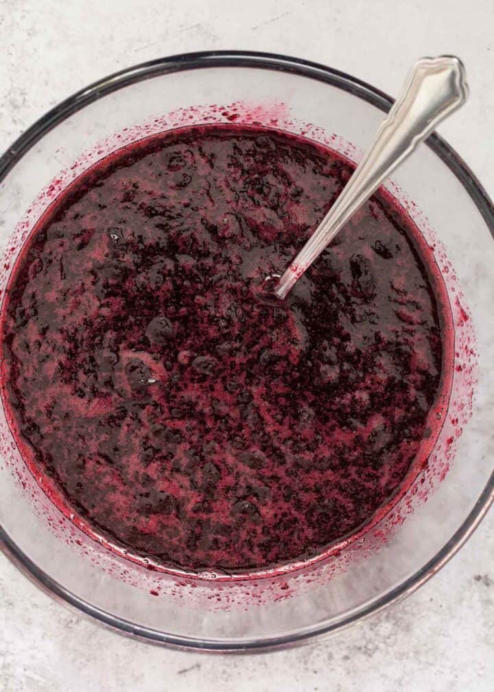 Blackcurrant Sorbet - Little Sugar Snaps