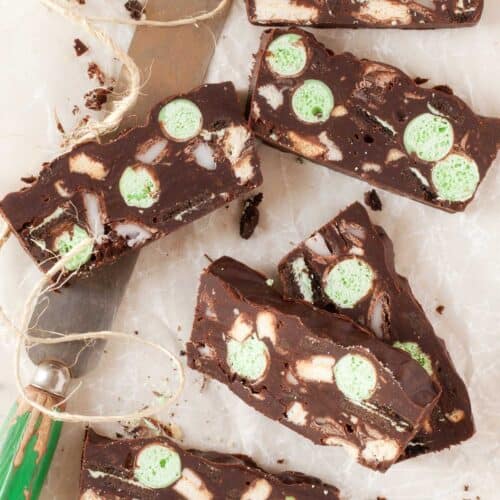 Australian Crunchie (Coconut Chocolate Slice) - Little Sugar Snaps