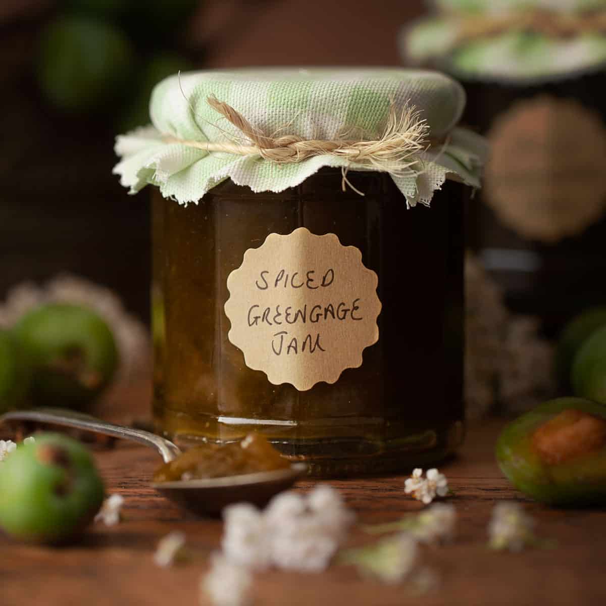 Greengage Jam with Sweet Spices - Little Sugar Snaps