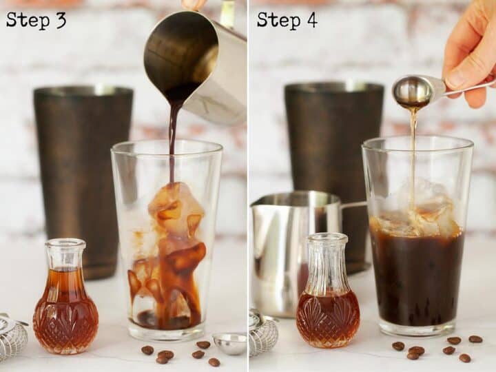 Caffè Shakerato (Italian Iced Coffee) - Little Sugar Snaps