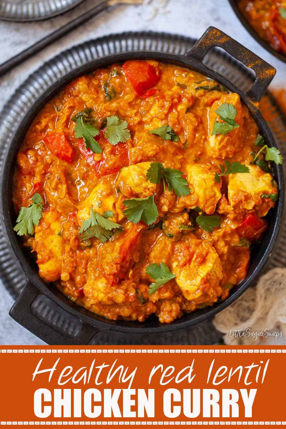 Chicken and Lentil Curry - Little Sugar Snaps