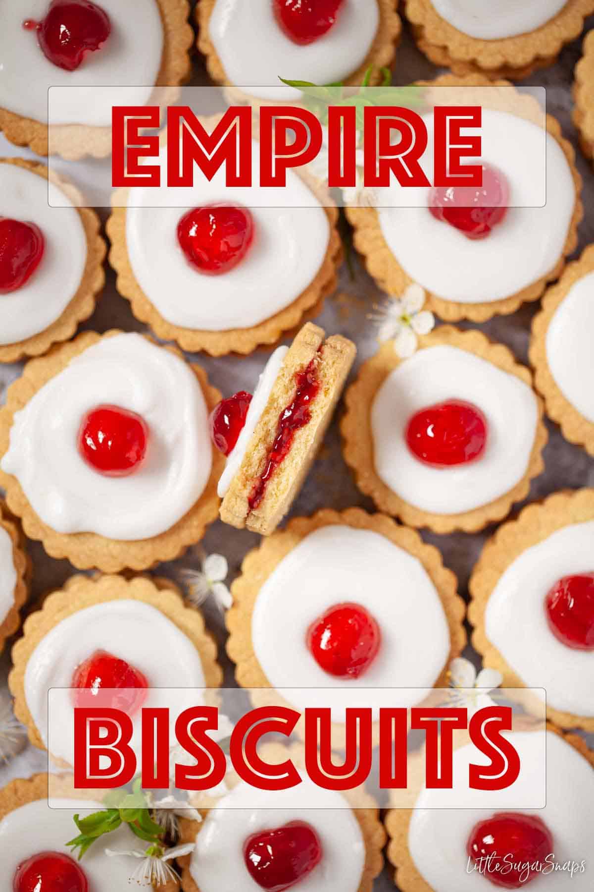 Empire Biscuits (Imperial Cookies) - Little Sugar Snaps
