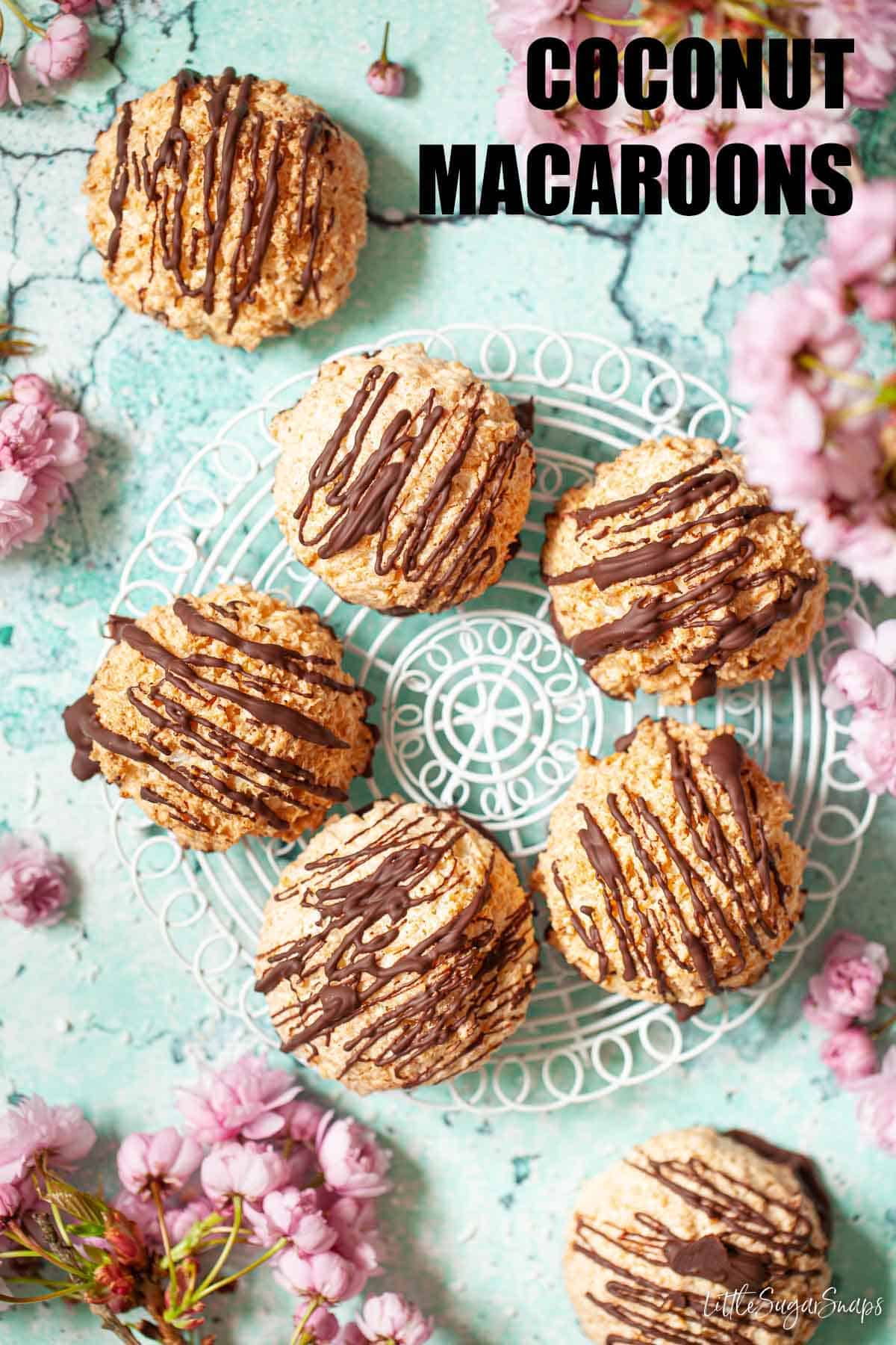 Coconut Macaroons (Rochers Coco) - Little Sugar Snaps