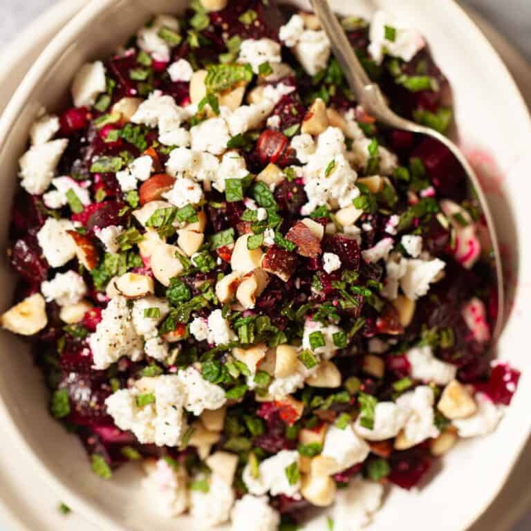 Beetroot and Feta Salad with Balsamic - Little Sugar Snaps
