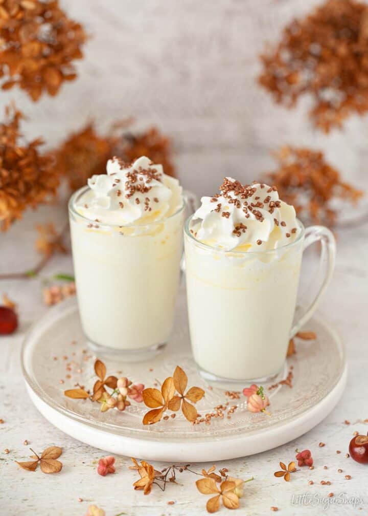 White Chocolate Hot Chocolate - Little Sugar Snaps