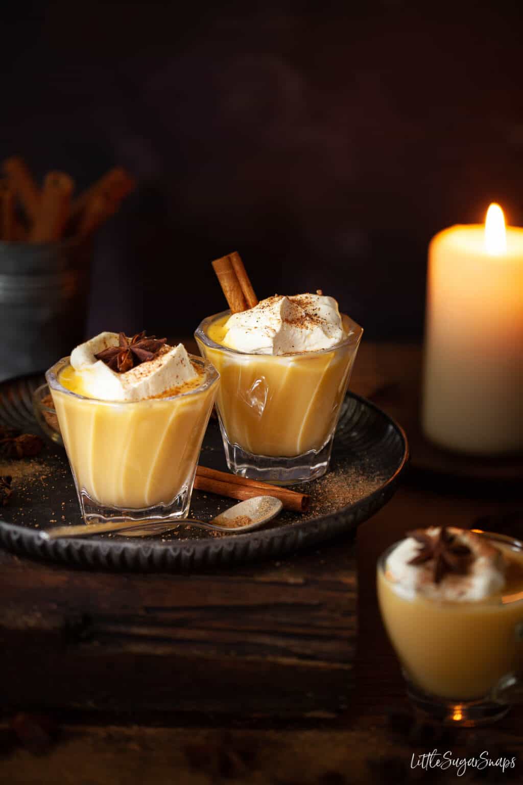 Bombardino - A Warm Advocaat Cocktail - Little Sugar Snaps