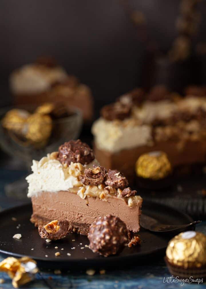 Ferrero Rocher Cheesecake - Little Sugar Snaps