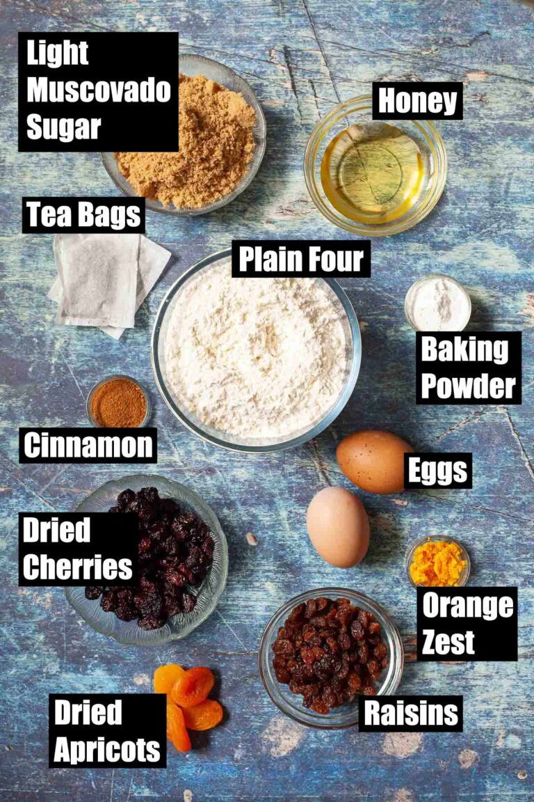 Tea Bread with Cinnamon and Cherries - Little Sugar Snaps