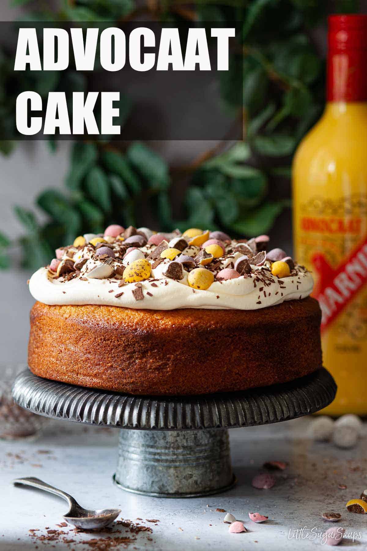 Warninks Advocaat Cake - Little Sugar Snaps