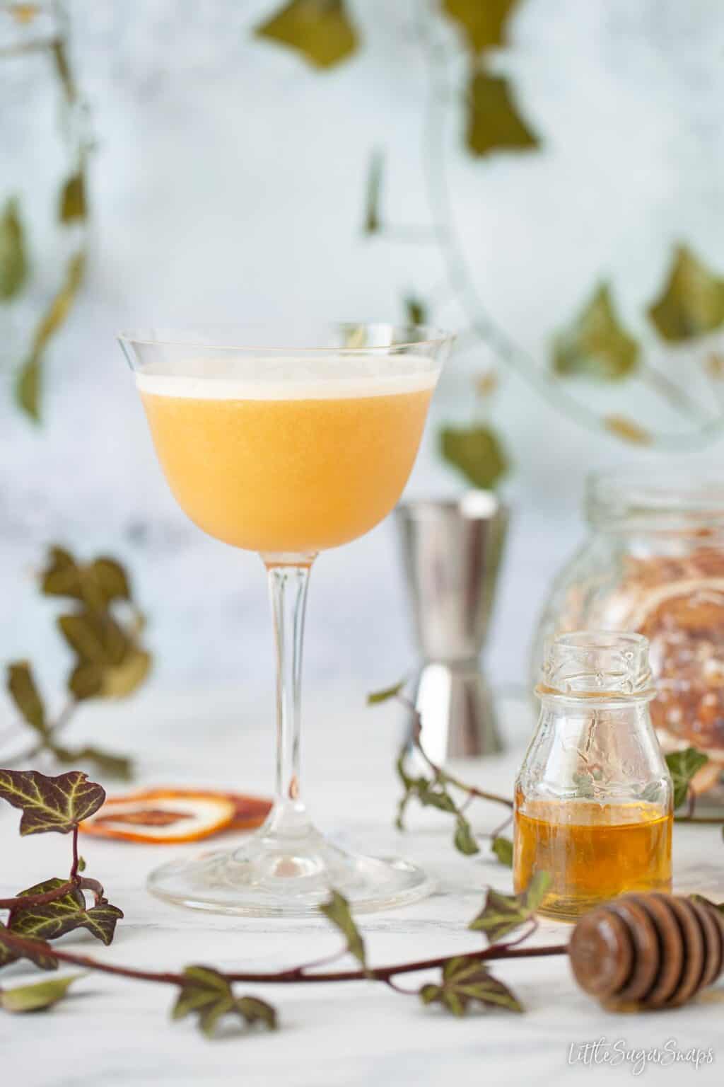 Rum Sour Cocktail - Little Sugar Snaps