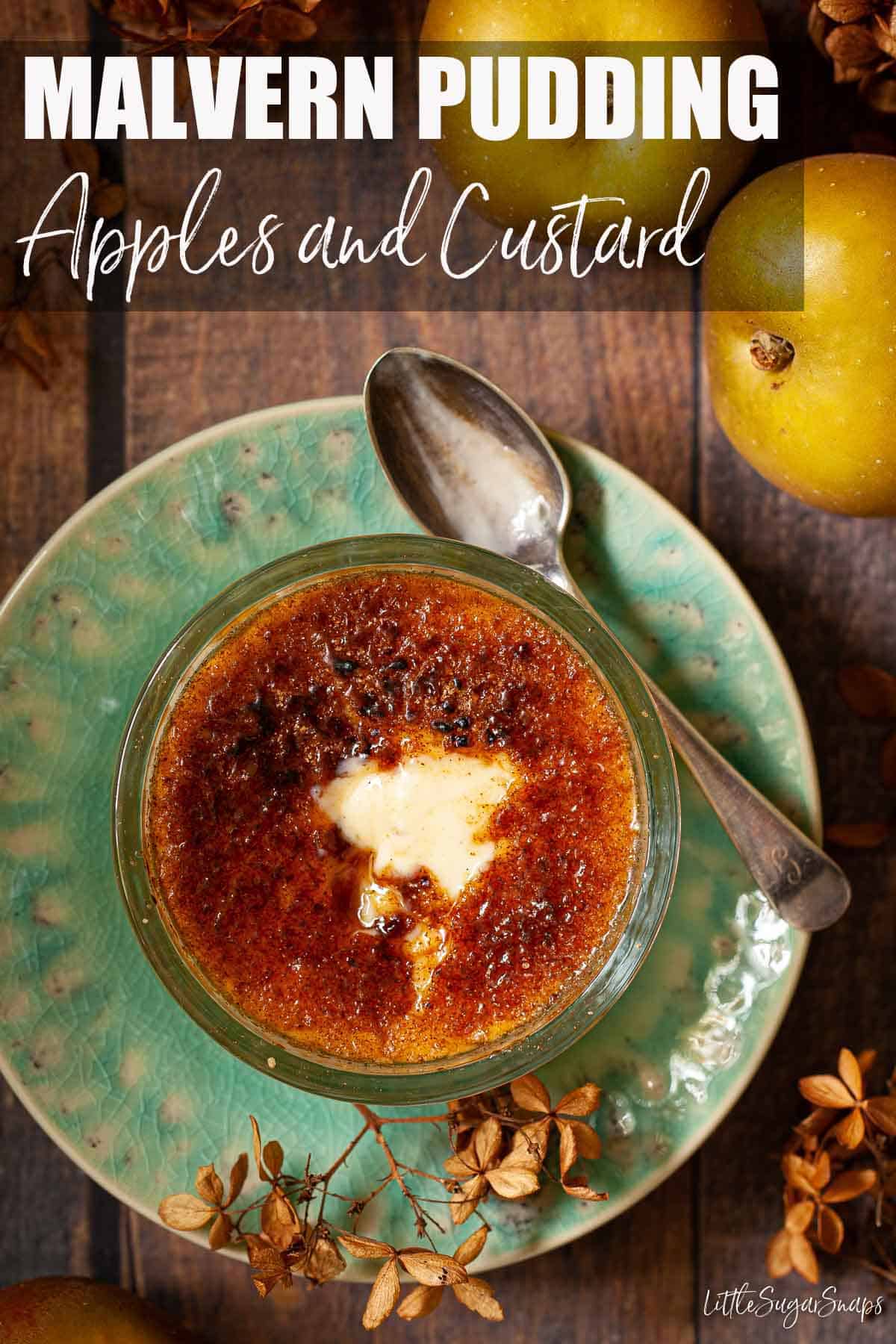 Malvern Pudding (Custard Apple Pudding) - Little Sugar Snaps