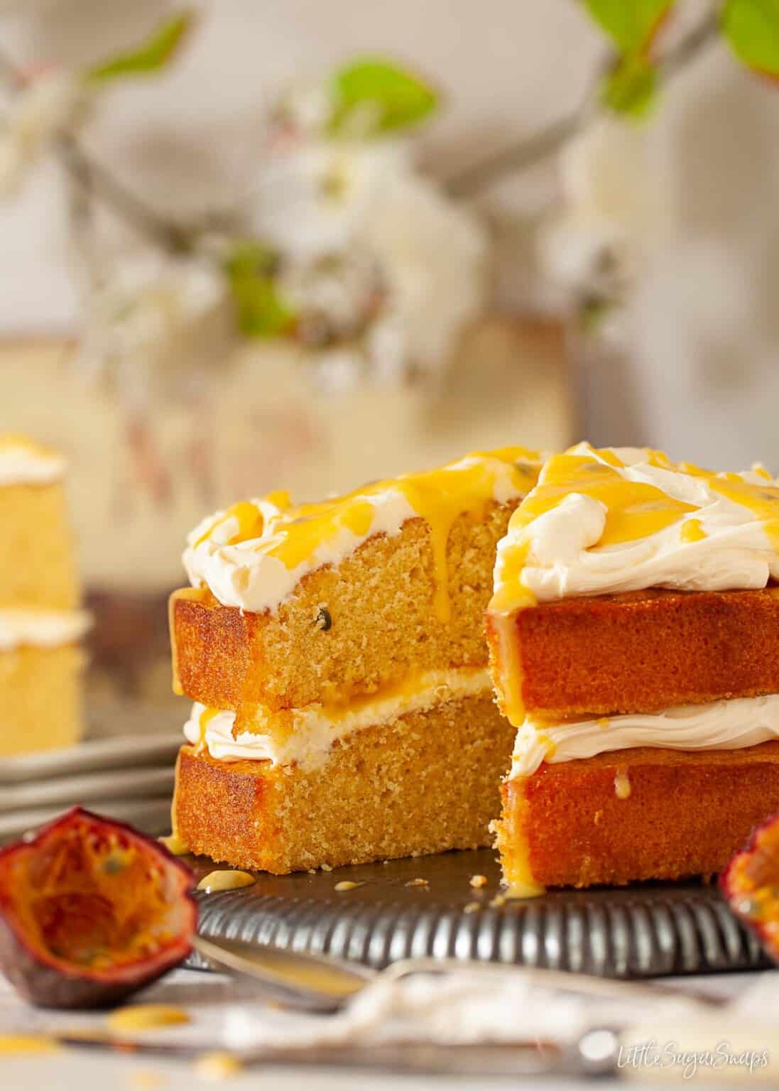 Passion Fruit Cake - Little Sugar Snaps