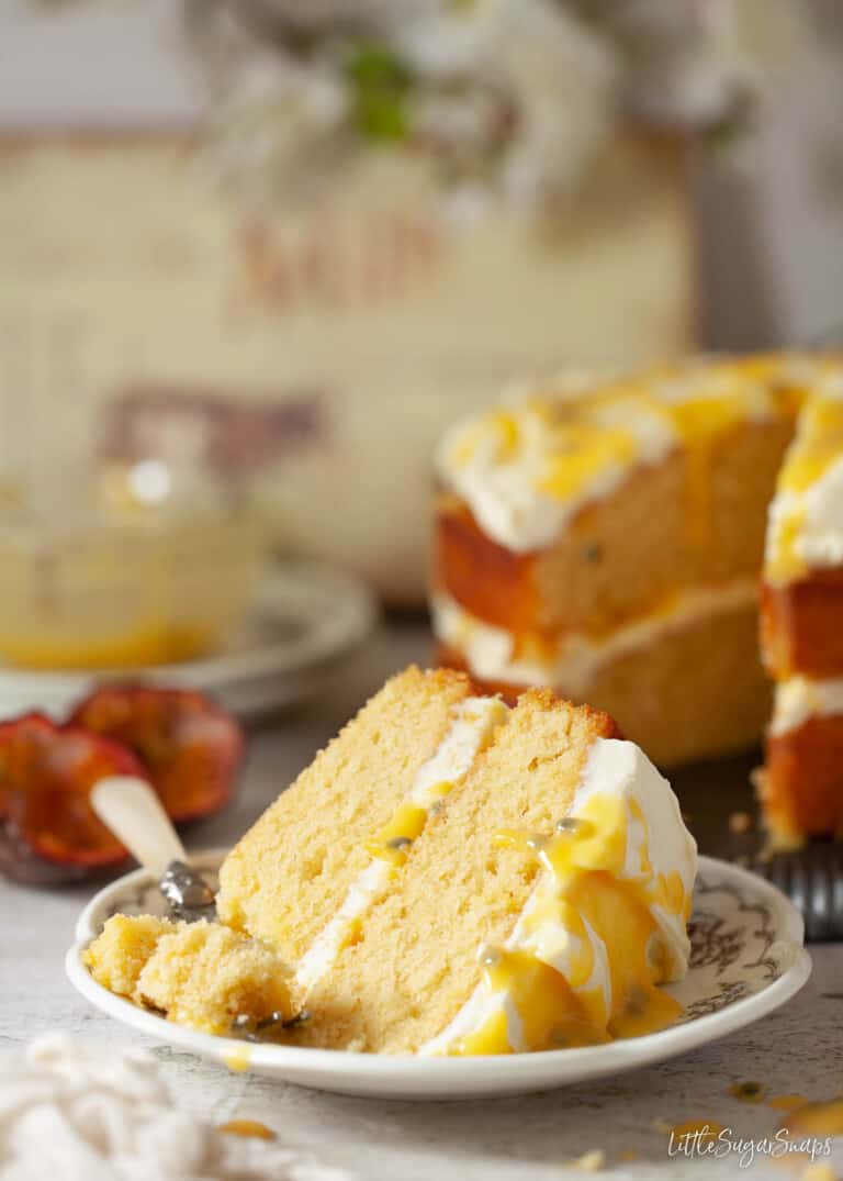 Passion Fruit Cake - Little Sugar Snaps