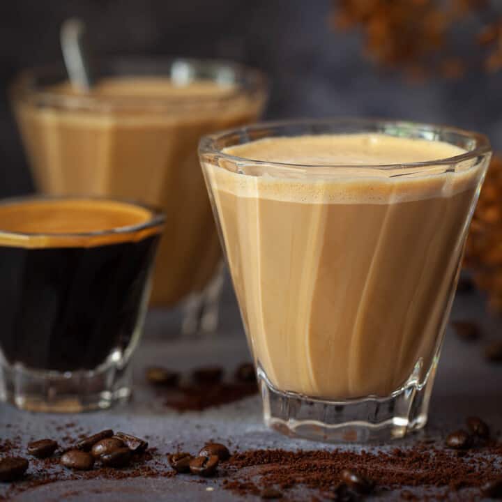 Spanish Latte (Café con Leche) - Little Sugar Snaps