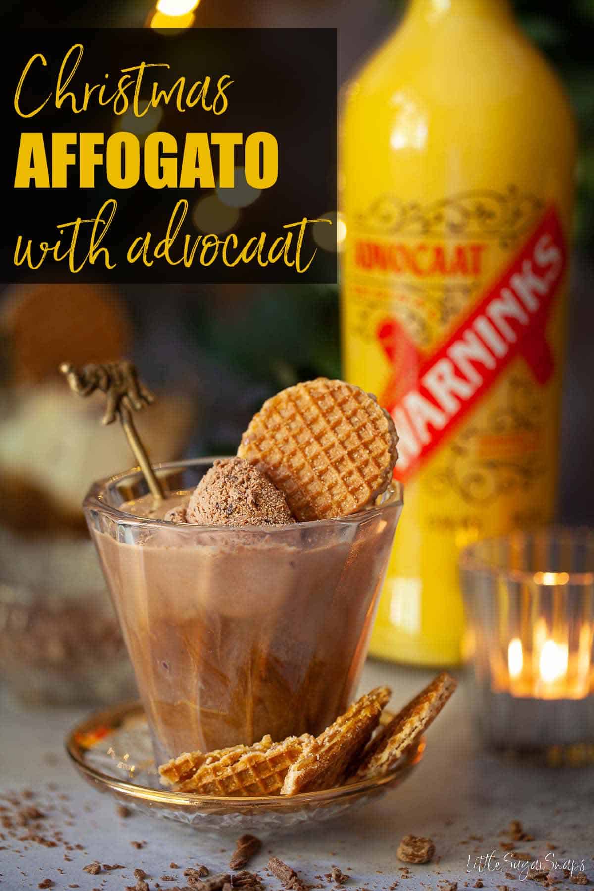 Affogato al Caffè with Warninks Advocaat - Little Sugar Snaps