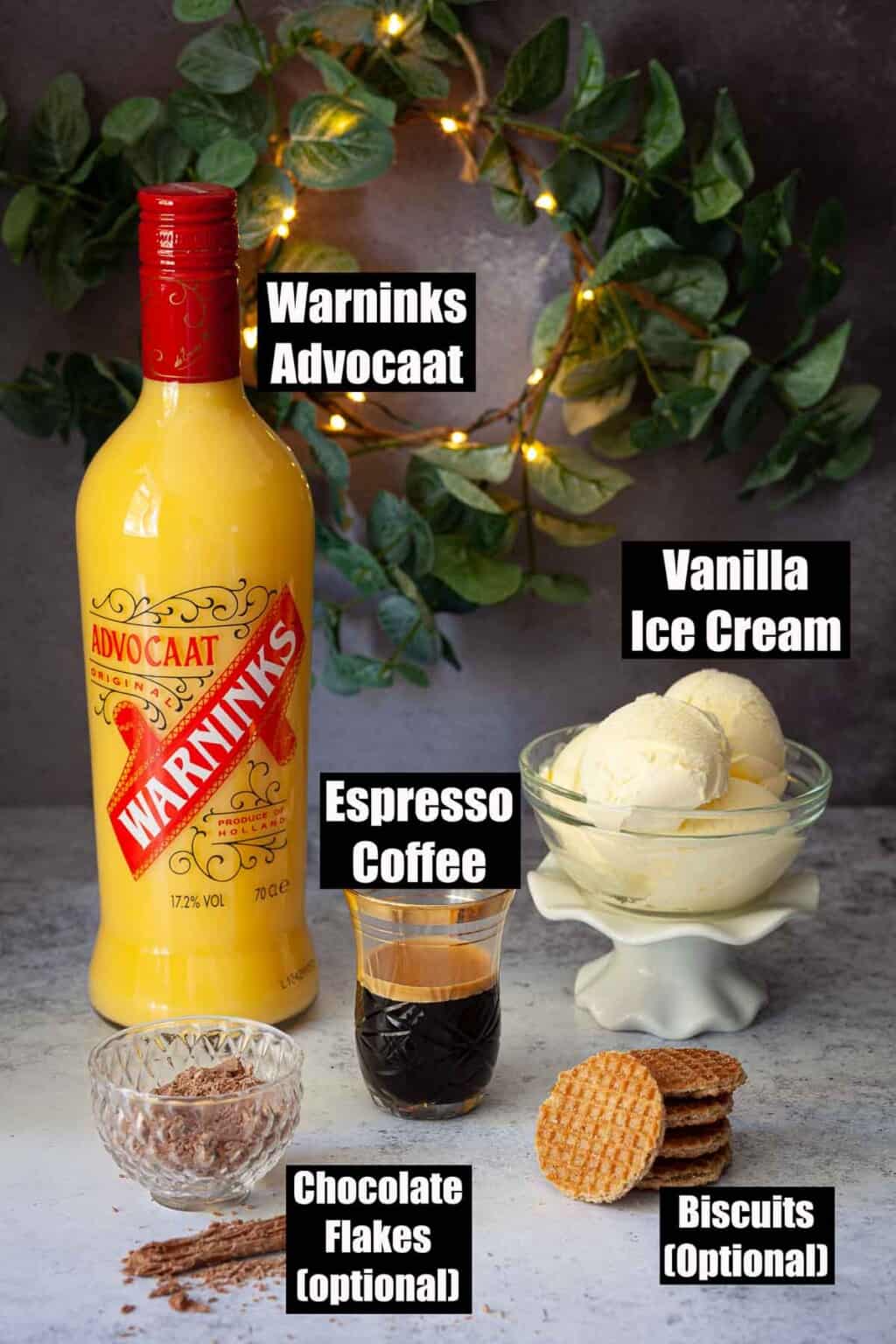 Affogato al Caffè with Warninks Advocaat - Little Sugar Snaps
