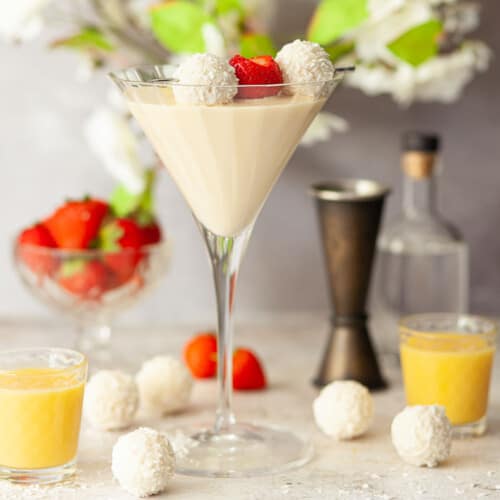 Fluffy Duck Cocktail - Little Sugar Snaps