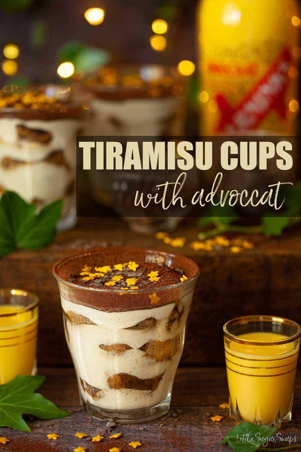 Mini Tiramisu Cups - Little Sugar Snaps