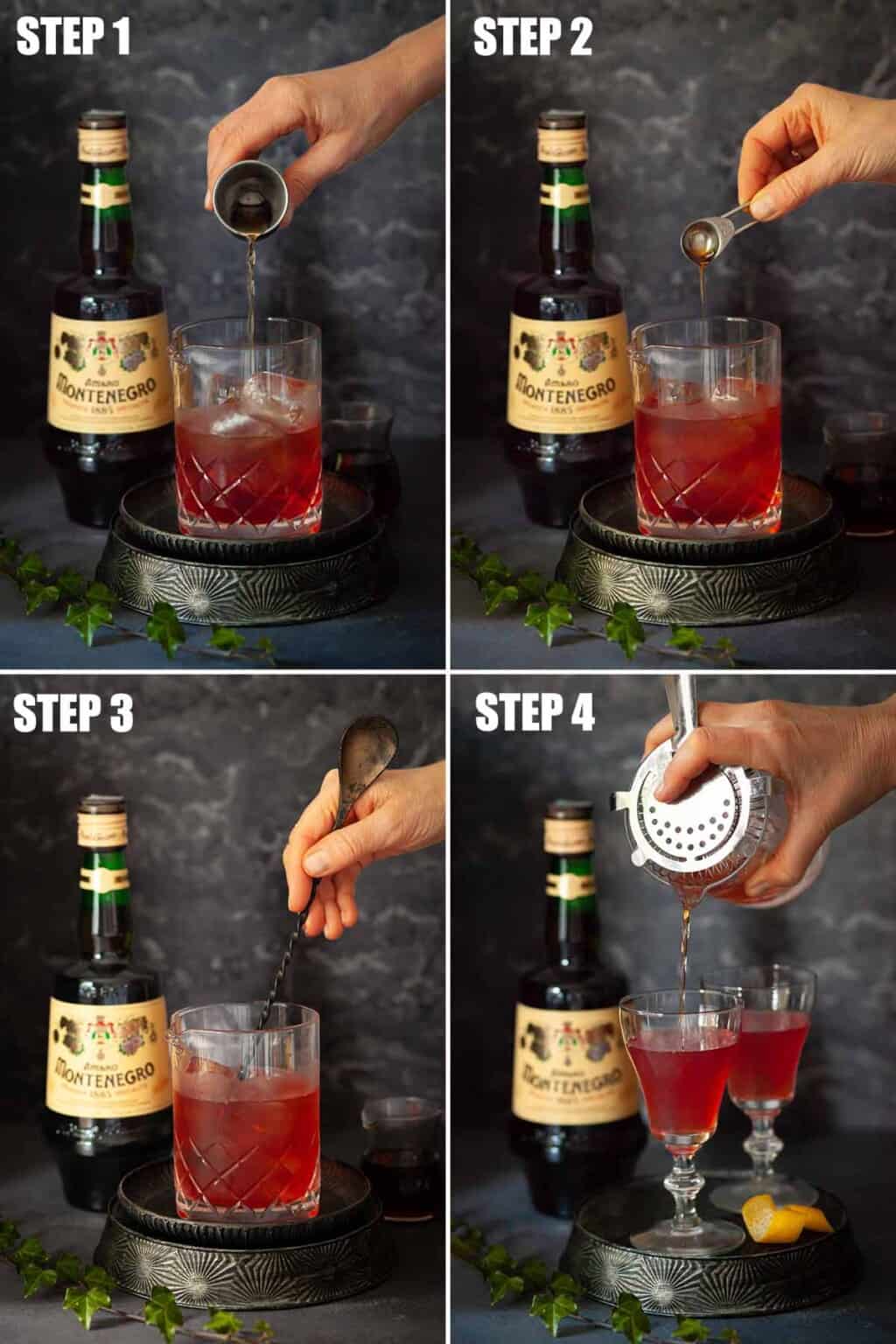 Amaro Montenegro Cocktail - Little Sugar Snaps