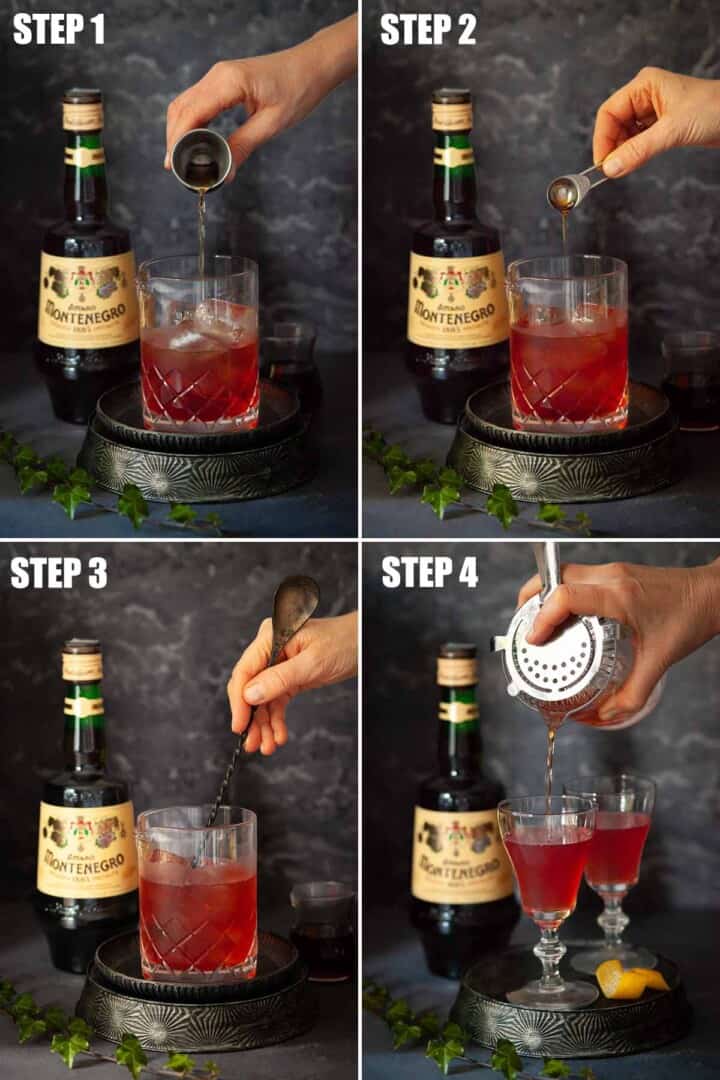 Amaro Montenegro Cocktail - Little Sugar Snaps