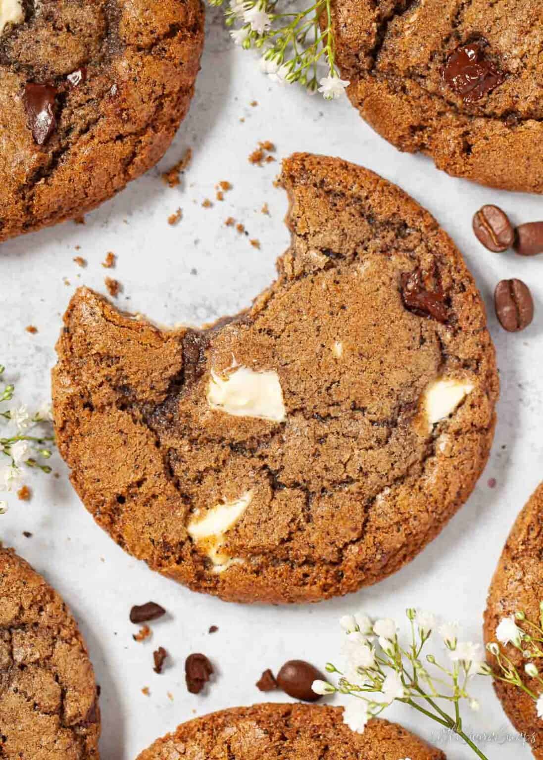 Chocolate Chip Coffee Cookies - Little Sugar Snaps