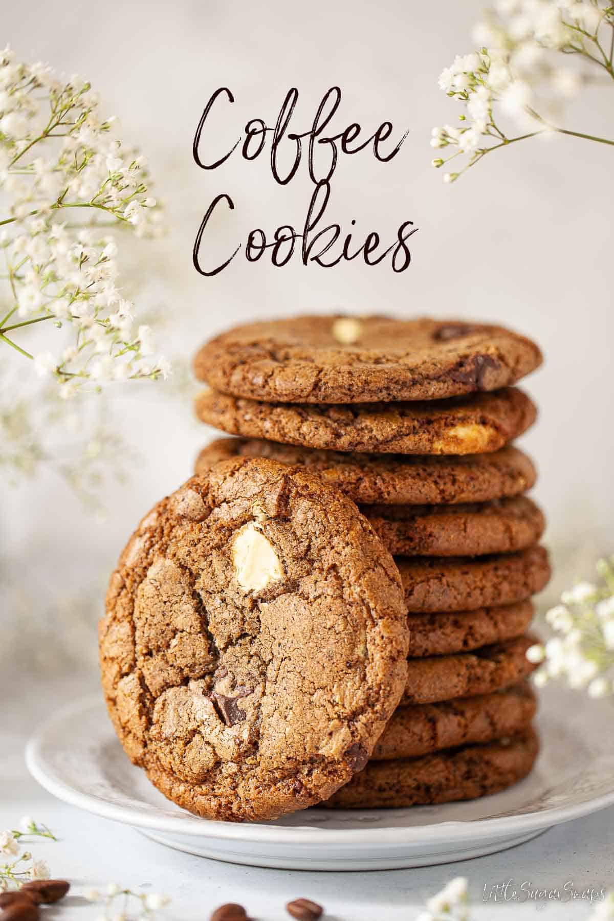 Chocolate Chip Coffee Cookies - Little Sugar Snaps
