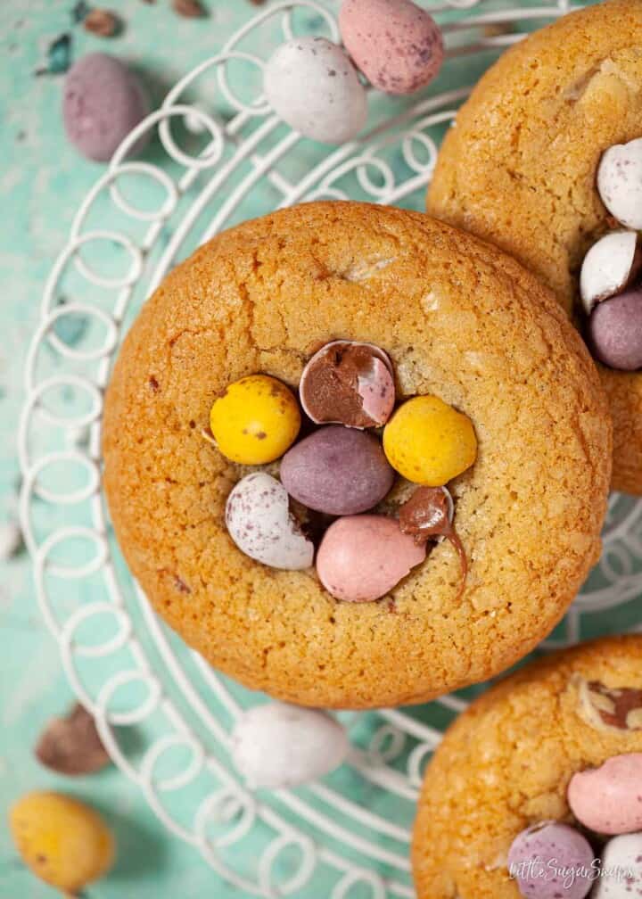 Mini Egg Cookies - Little Sugar Snaps