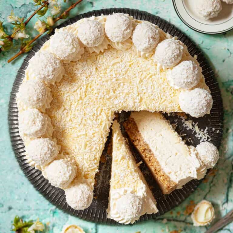 Raffaello Cheesecake - Little Sugar Snaps