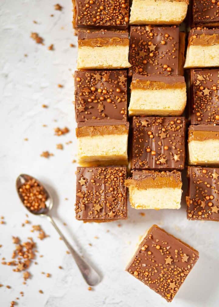 Biscoff Millionaire's Shortbread - Little Sugar Snaps