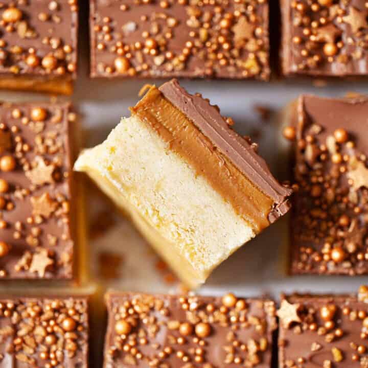 Biscoff Millionaire's Shortbread - Little Sugar Snaps