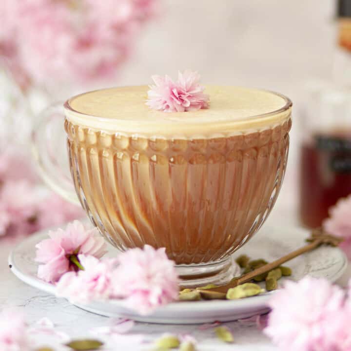 Almond Milk Latte - Little Sugar Snaps