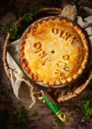 Sausage Pie with Apple and Bacon - Little Sugar Snaps