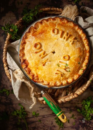 Sausage Pie with Apple and Bacon - Little Sugar Snaps