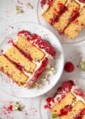 White Chocolate and Raspberry Cake - Little Sugar Snaps