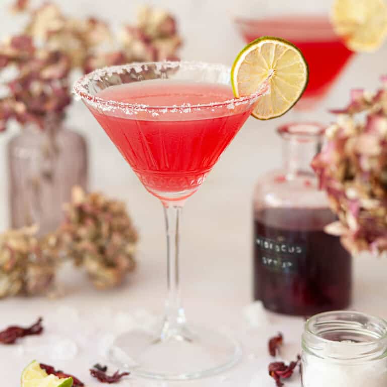 Hibiscus Cocktail - Little Sugar Snaps
