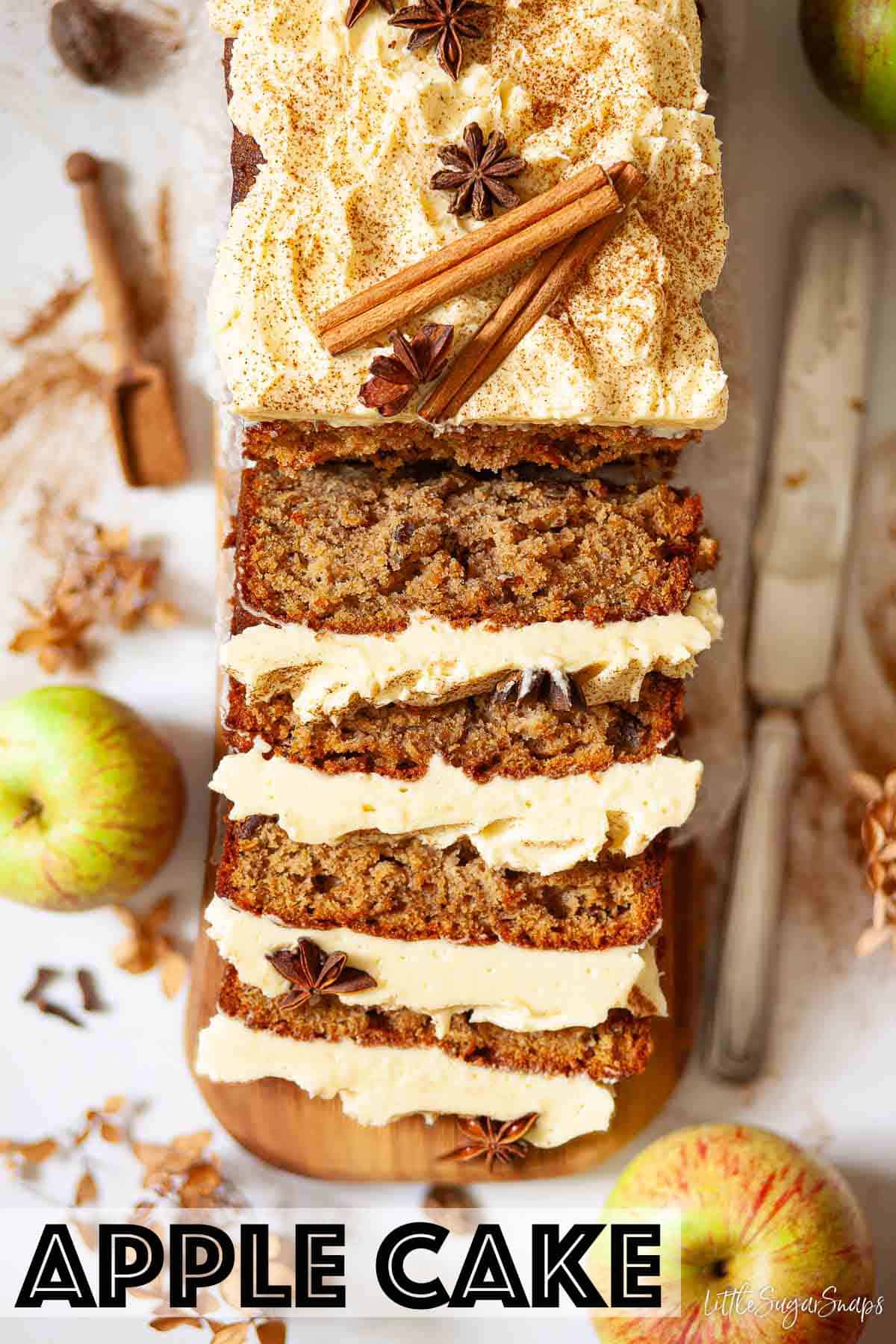 Apple Loaf Cake - Little Sugar Snaps